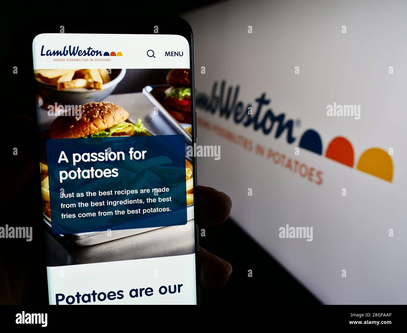 Potato display hi-res stock photography and images - Alamy