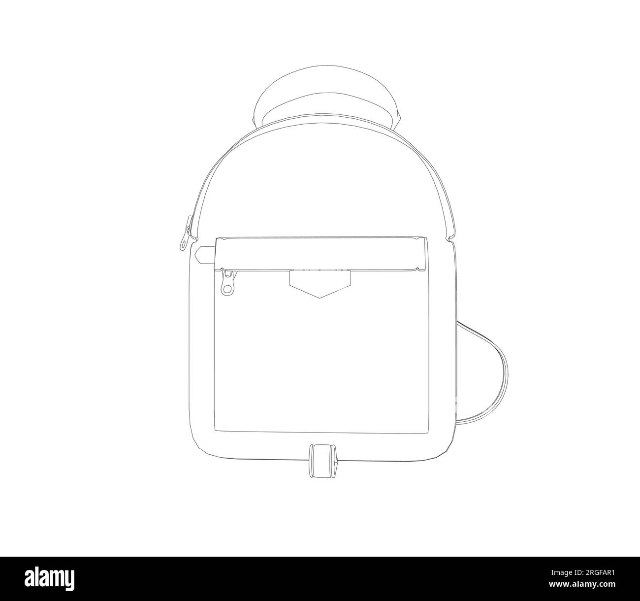 Satchel cut out Stock Vector Images - Alamy
