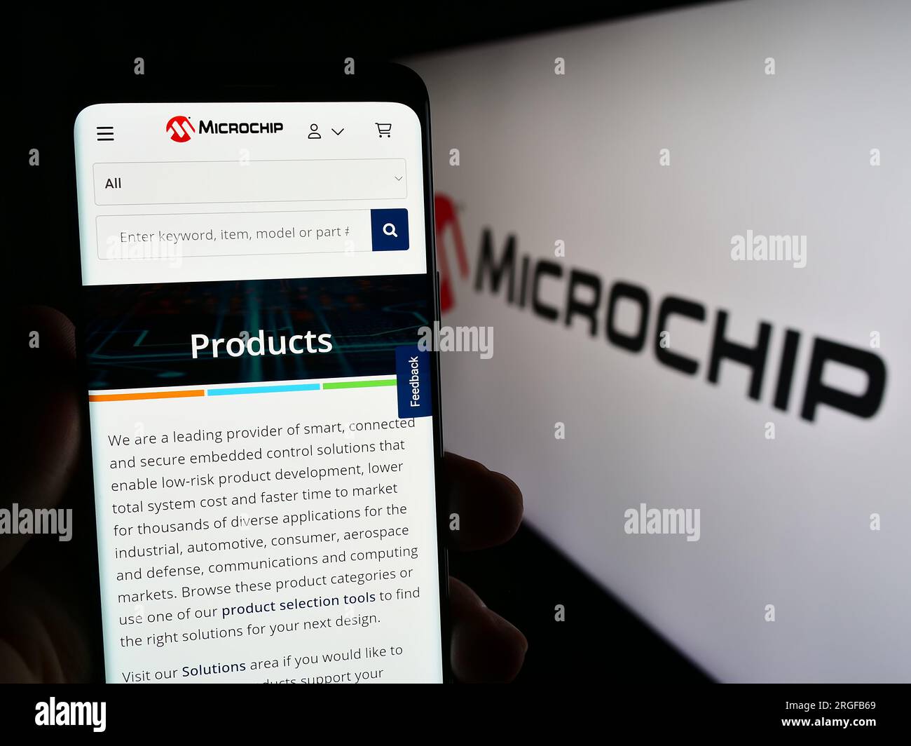 Microchip technology logo hi-res stock photography and images - Alamy