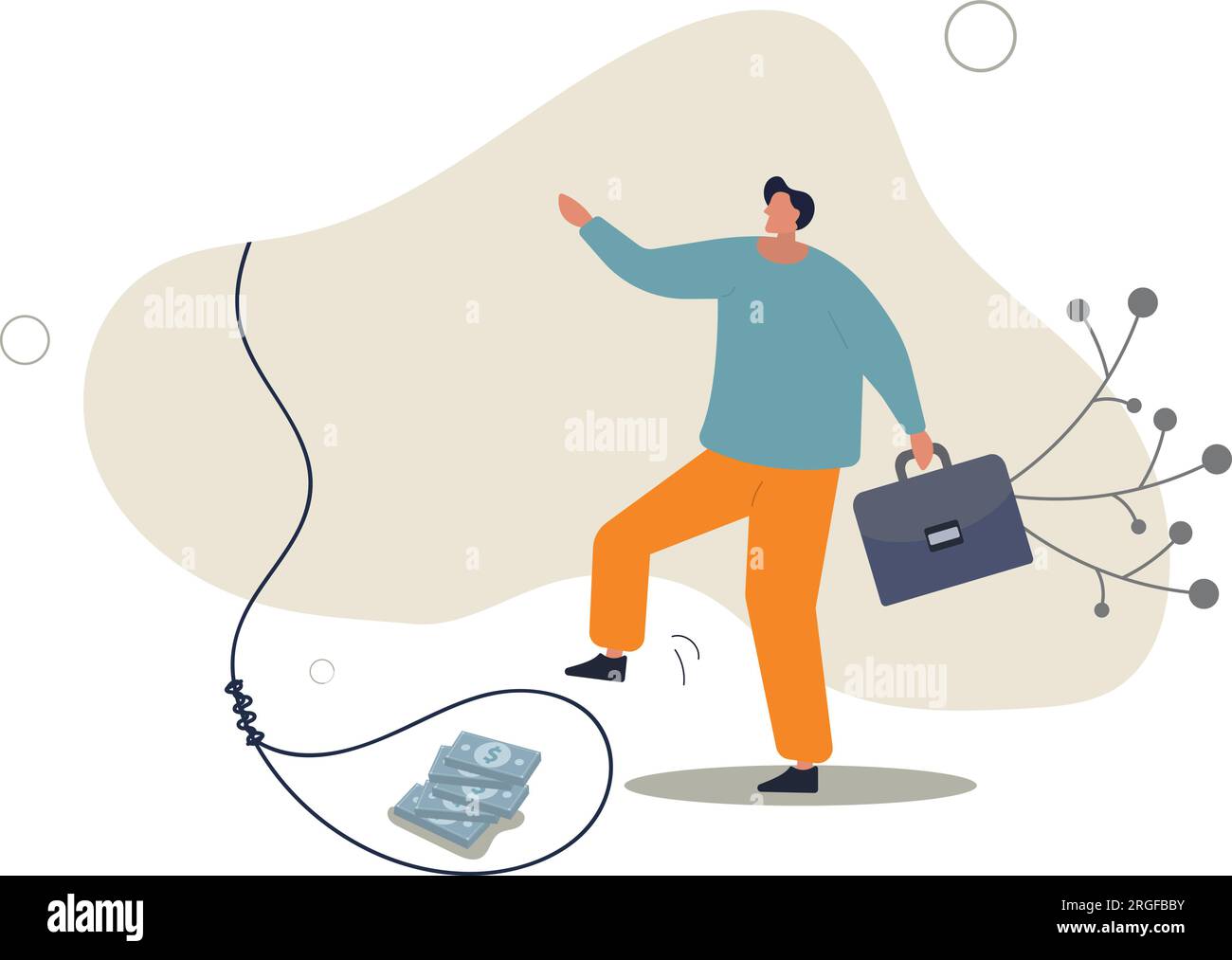 Corporate greed Stock Vector Images - Alamy