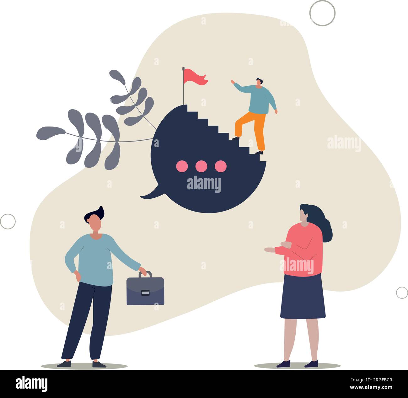 Striving for goal Stock Vector Images - Alamy
