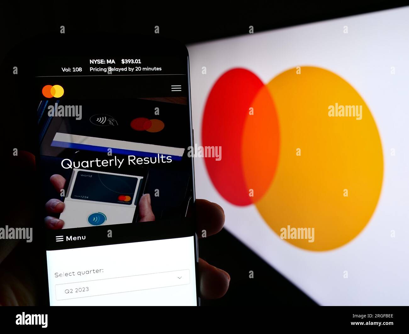 Mastercard logo hi-res stock photography and images - Alamy