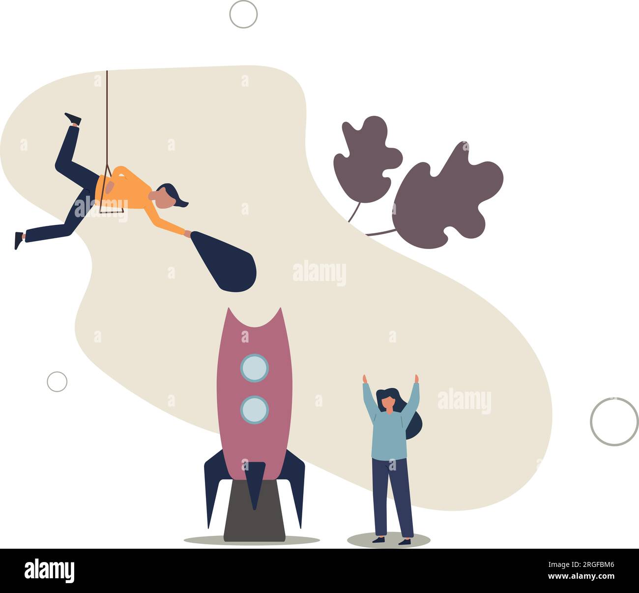 Build startup company, collaboration or cooperate to develop business innovation idea, teamwork ...