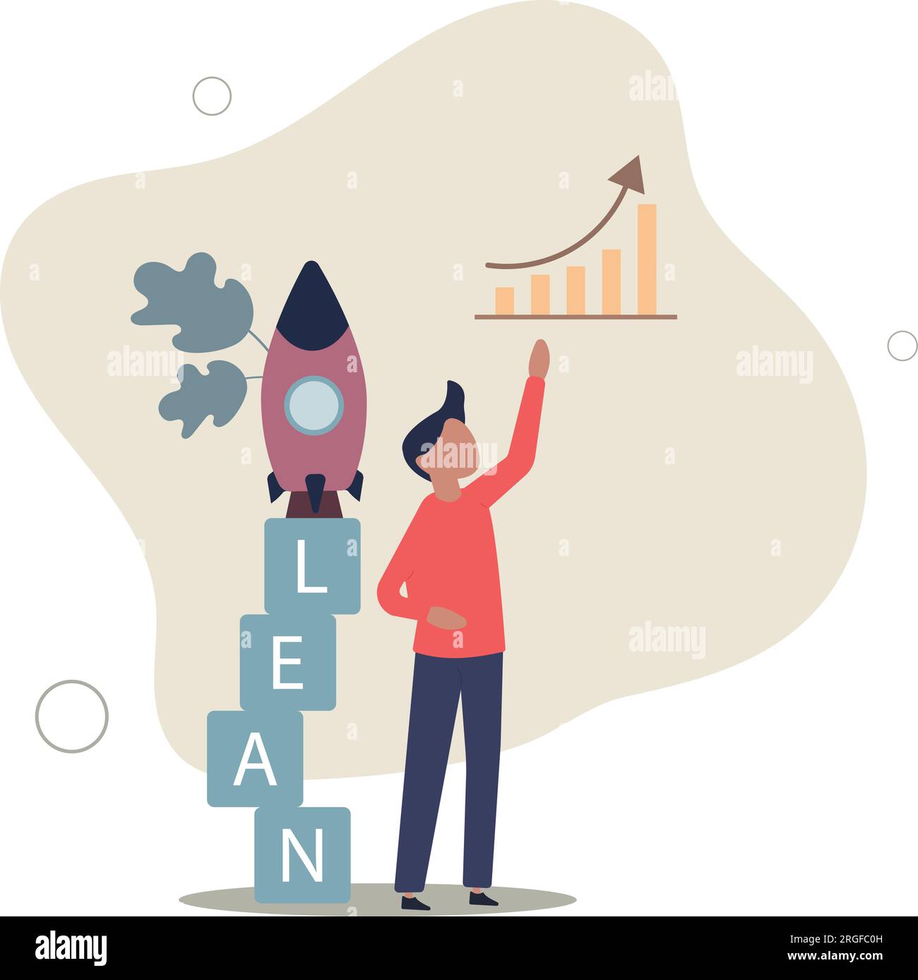 Lean leadership Stock Vector Images - Alamy