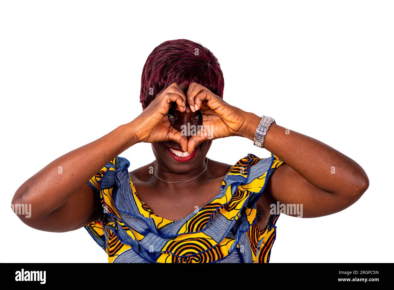 portrait of a beautiful adult woman wearing a traditional loincloth and ...