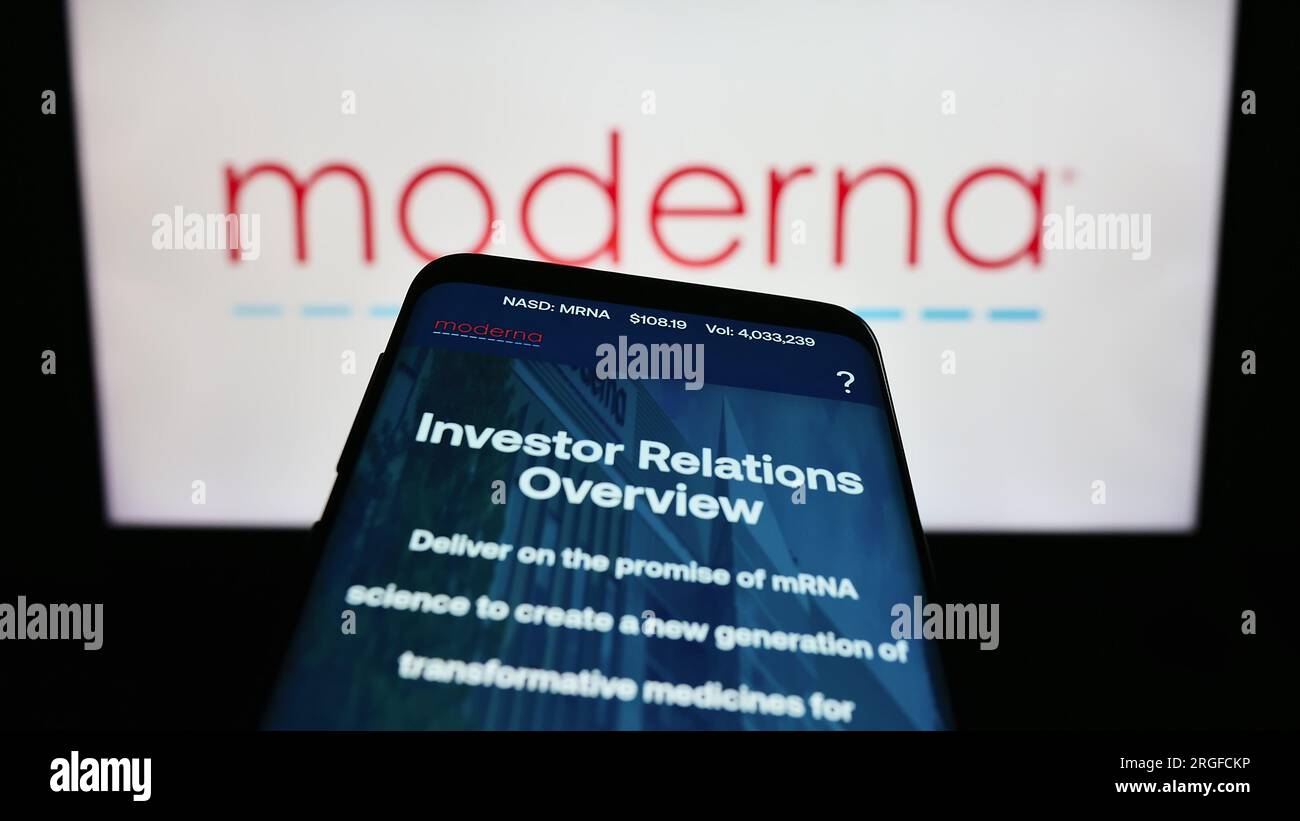 Moderna spikevax hi-res stock photography and images - Alamy