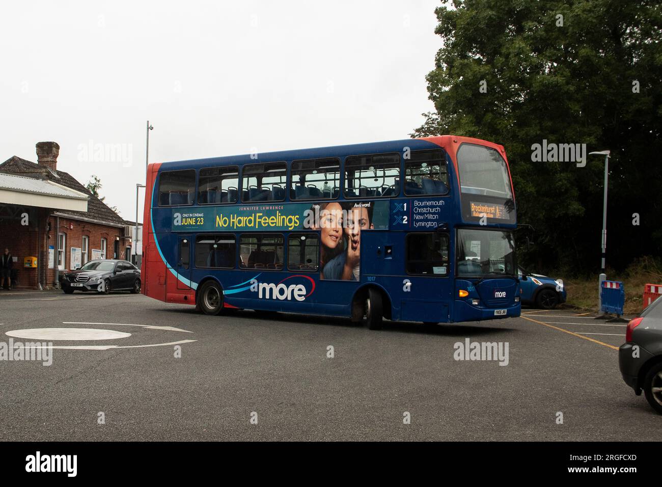 New Forest Show Bus, Brockenhurst to New Park 2023 Stock Photo - Alamy