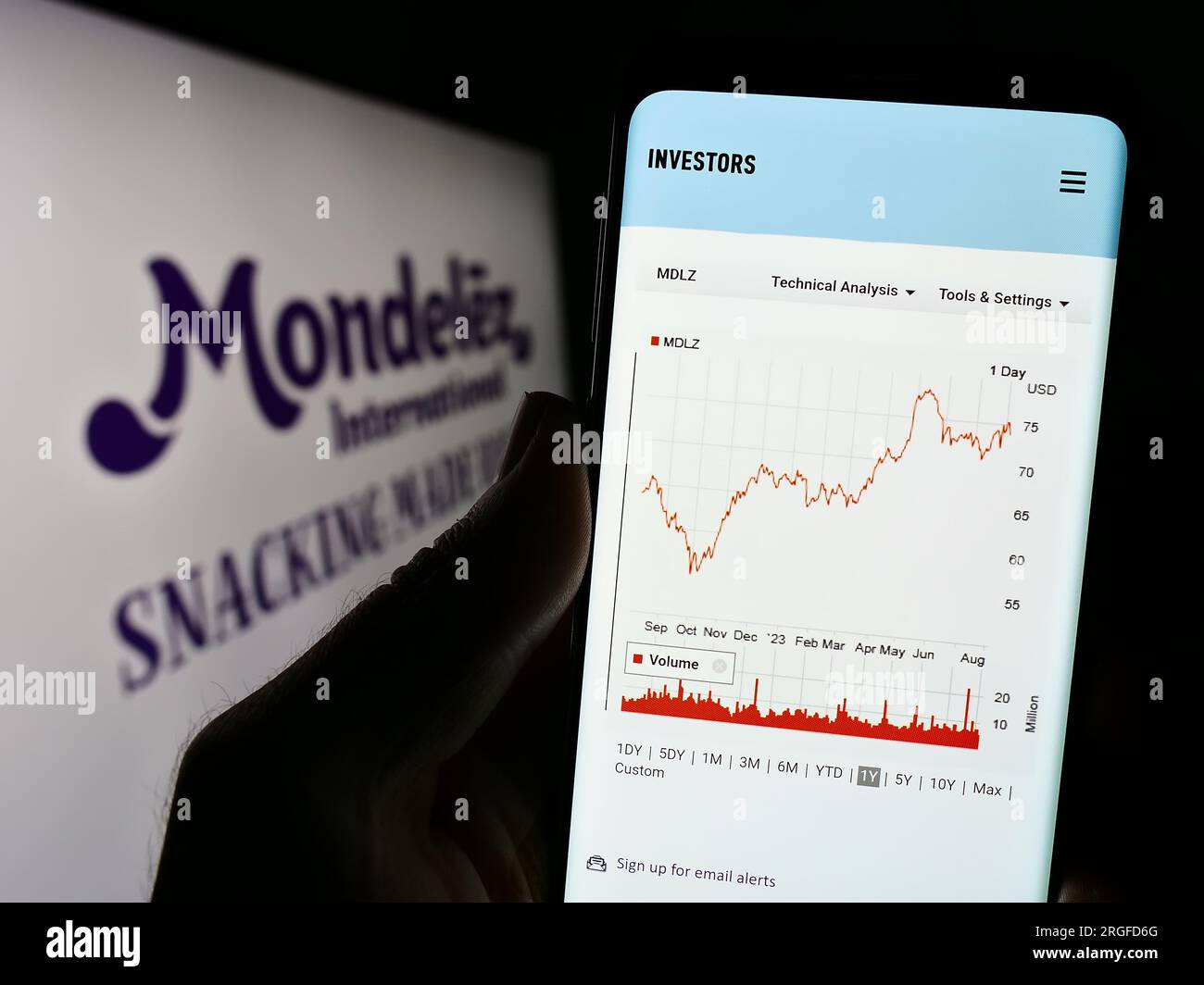 Mondelez International Logo M