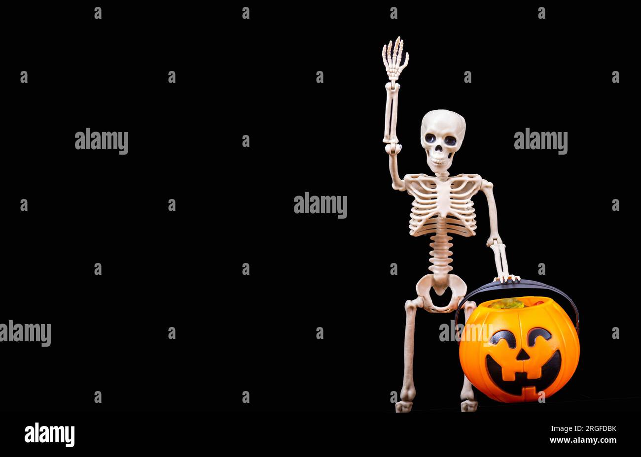 Scary skeleton spooky jack hi-res stock photography and images - Alamy
