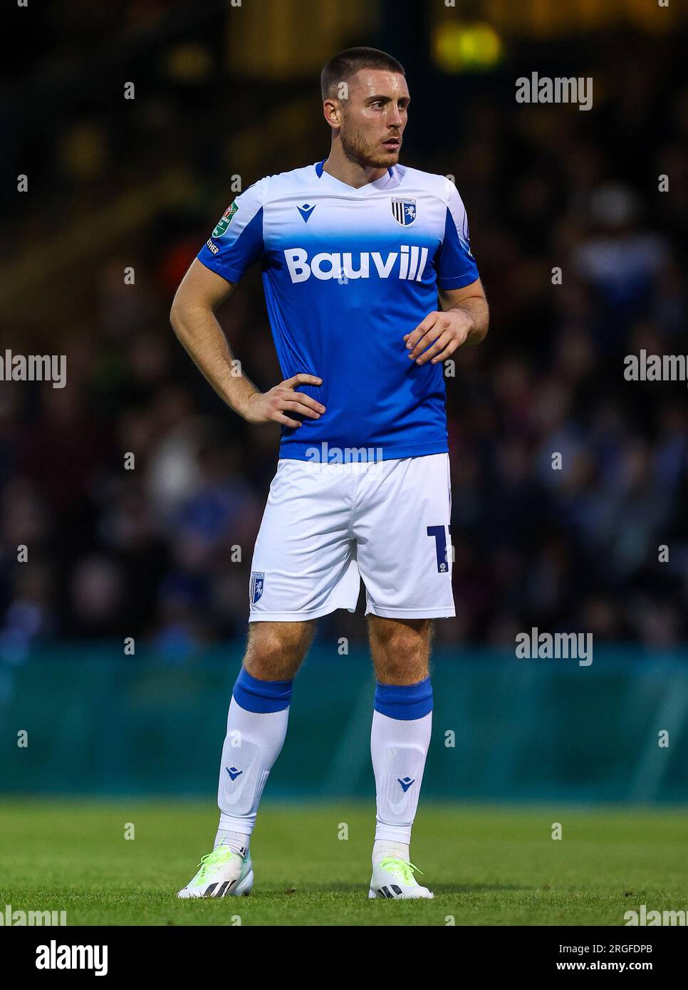 Gillingham's Ben Reeves during the Carabao Cup first round match at the Priestfield Stadium ...