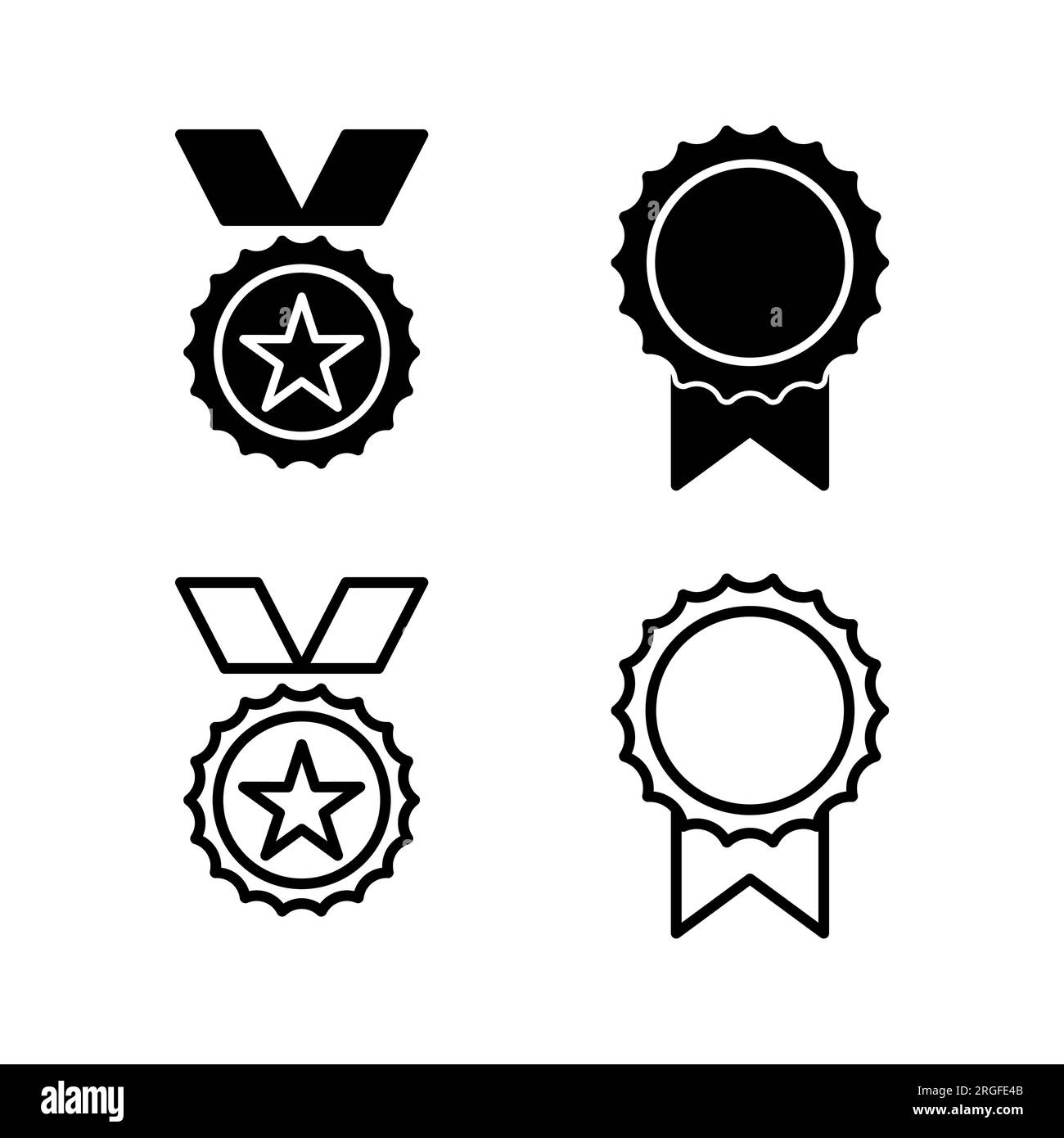 Achieve icon vector. medal icon vector. award. Certificate. approved ...