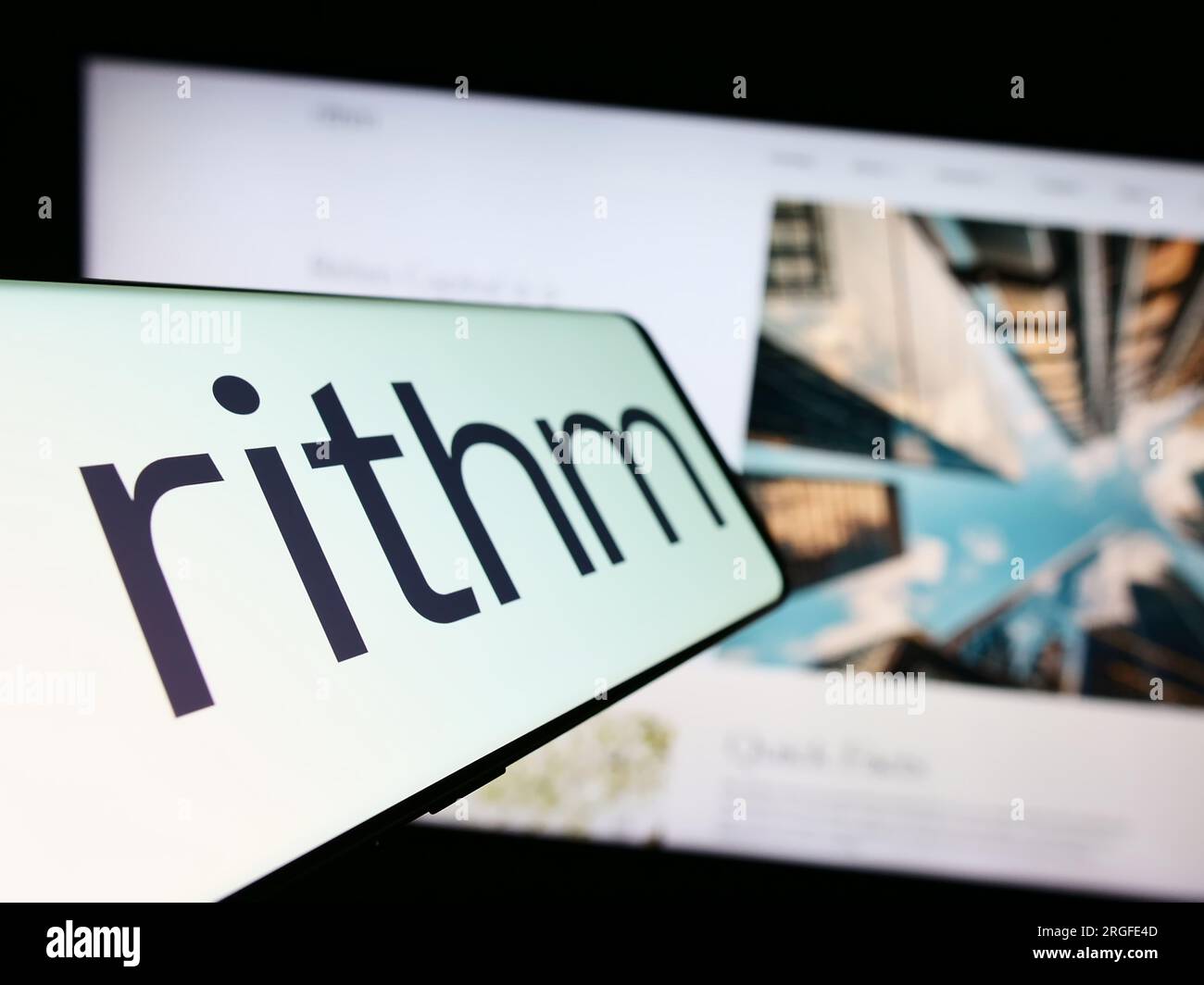 Rithm capital logo hi-res stock photography and images - Alamy