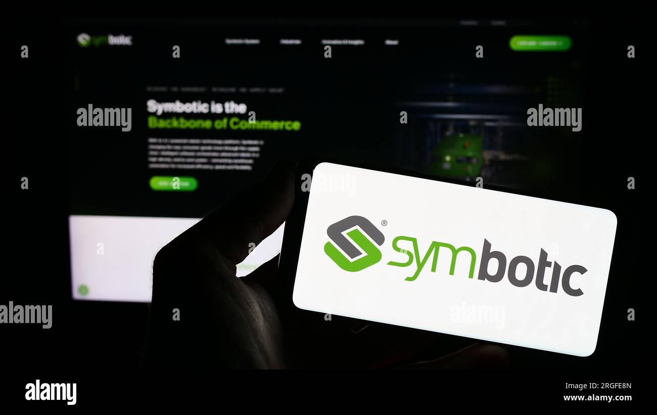 Symbotic logo hi-res stock photography and images - Alamy