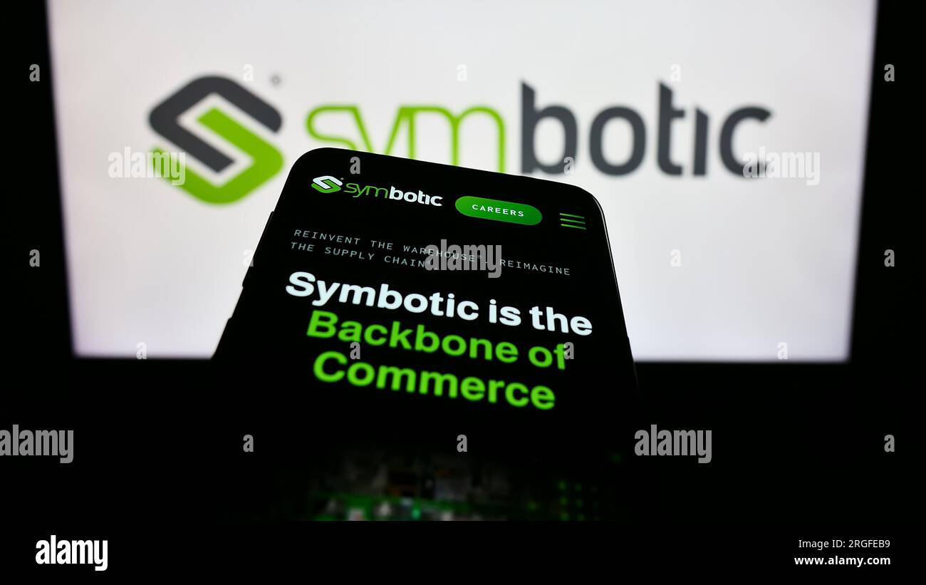 Symbotic logo hi-res stock photography and images - Alamy