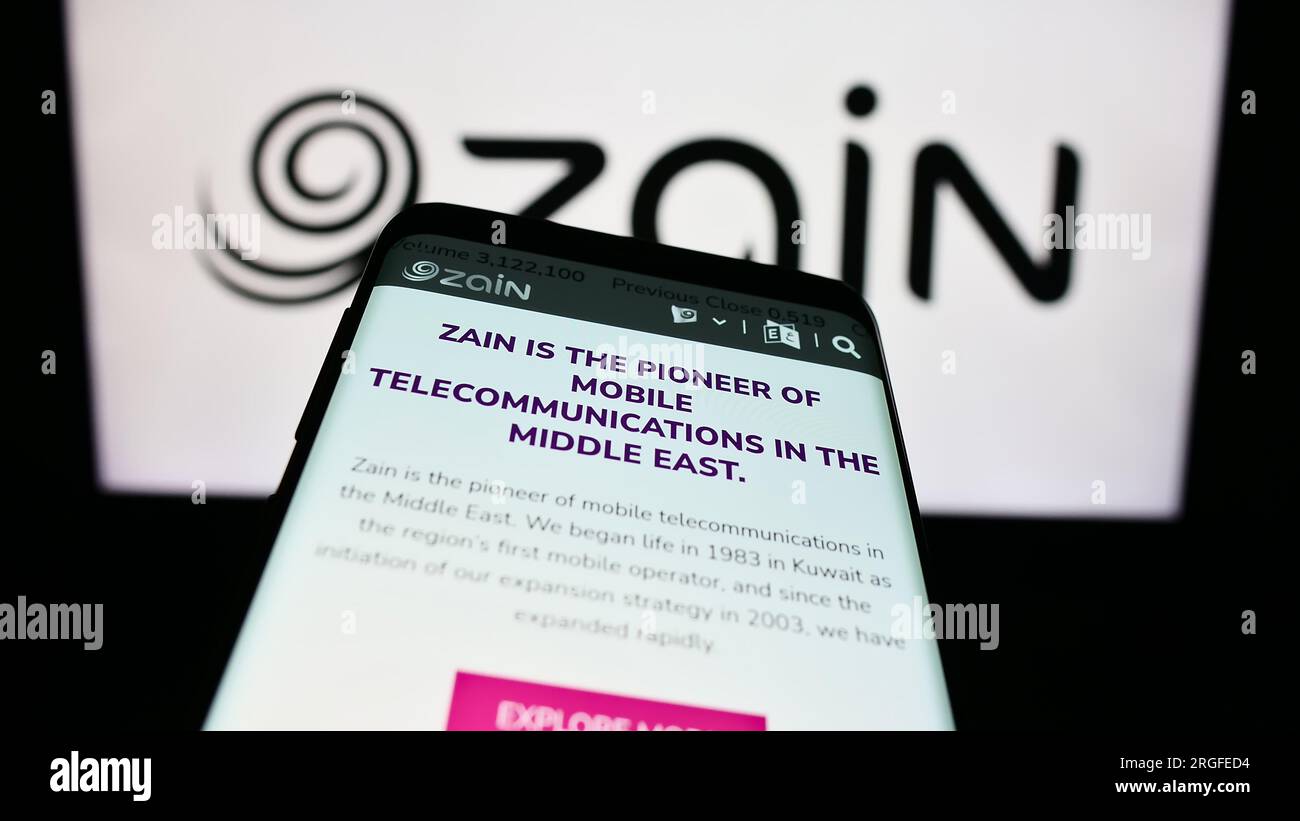 Zain telecom kuwait hi-res stock photography and images - Alamy