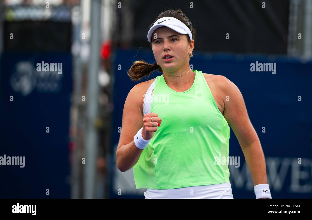 Montreal, Canada. August 7, 2023. Kayla Day of the United States in ...