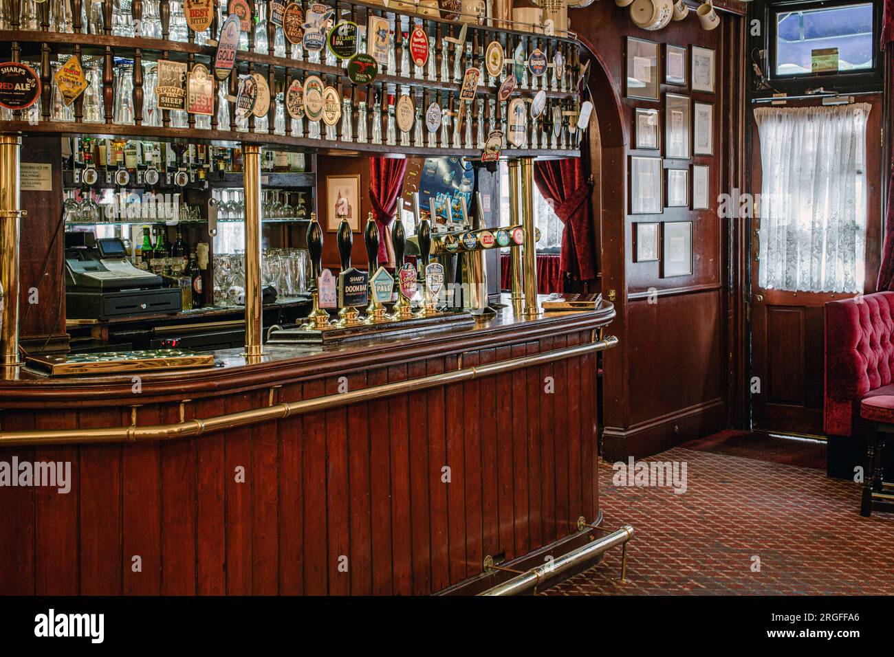 Interior of The pride of Spitafields in London , United Kingdom Stock ...