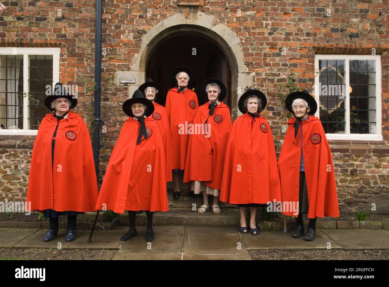 The Old Ladies of Castle Rising. The Almeshouse - The Hospital of the ...