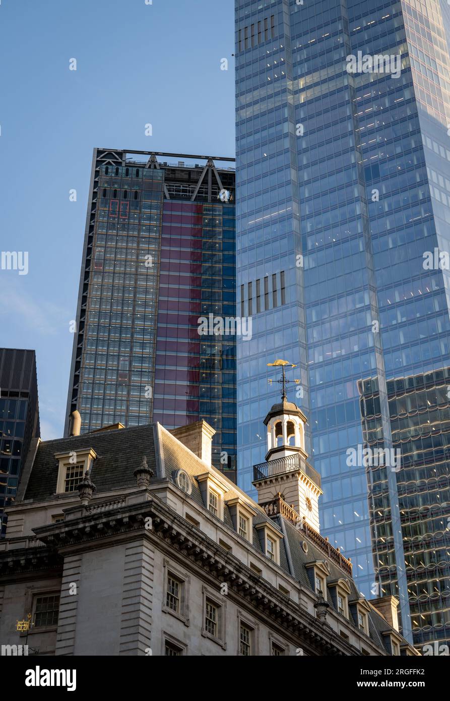 London, UK: Bishopsgate in the City of London. 60-64 Bishopsgate in ...