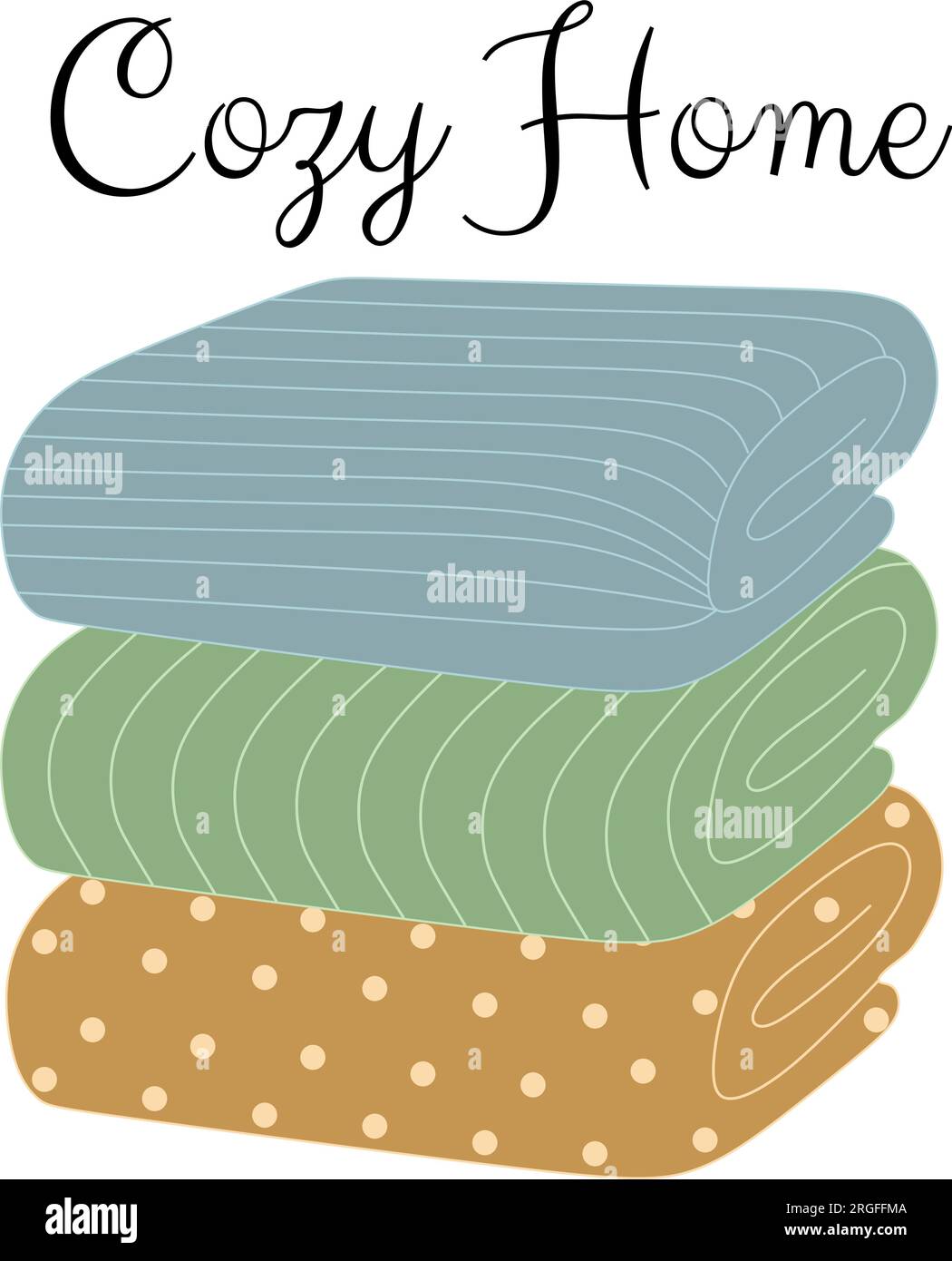 Bedding colorful cartoon Stock Vector Images - Alamy