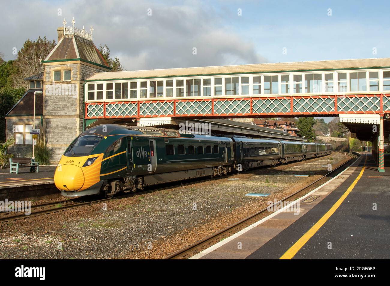 Great Western Railway Class 800 at Torquay Railway Station, Devon, UK ...