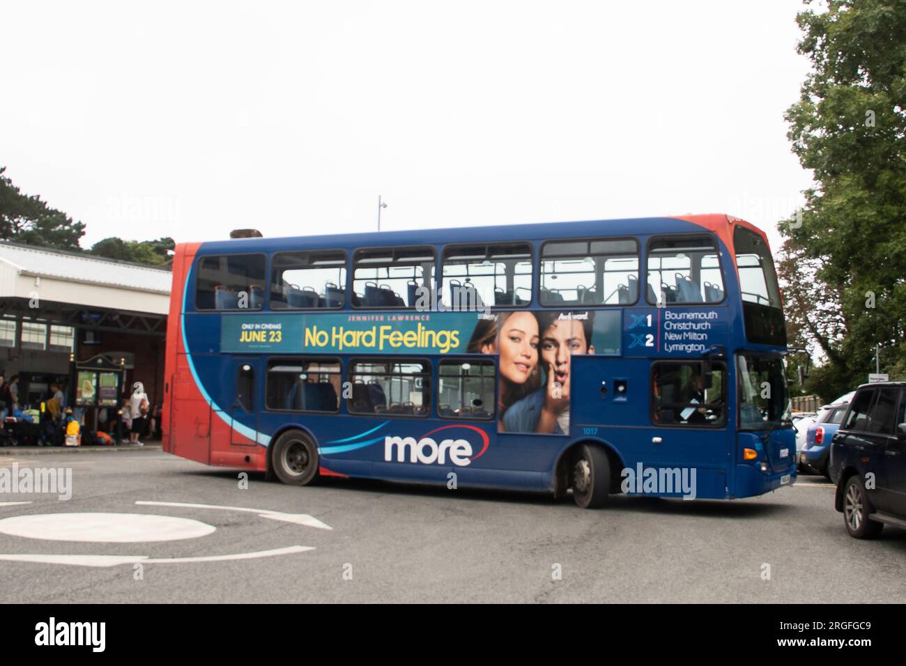 New Forest Show Bus, Brockenhurst to New Park 2023 Stock Photo - Alamy