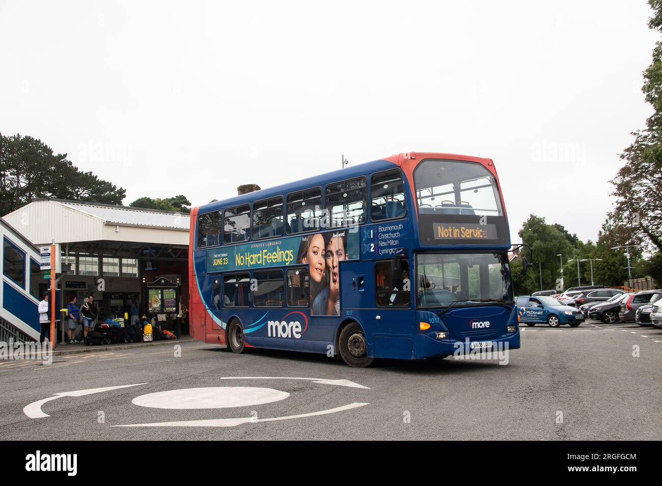 New Forest Show Bus, Brockenhurst to New Park 2023 Stock Photo - Alamy