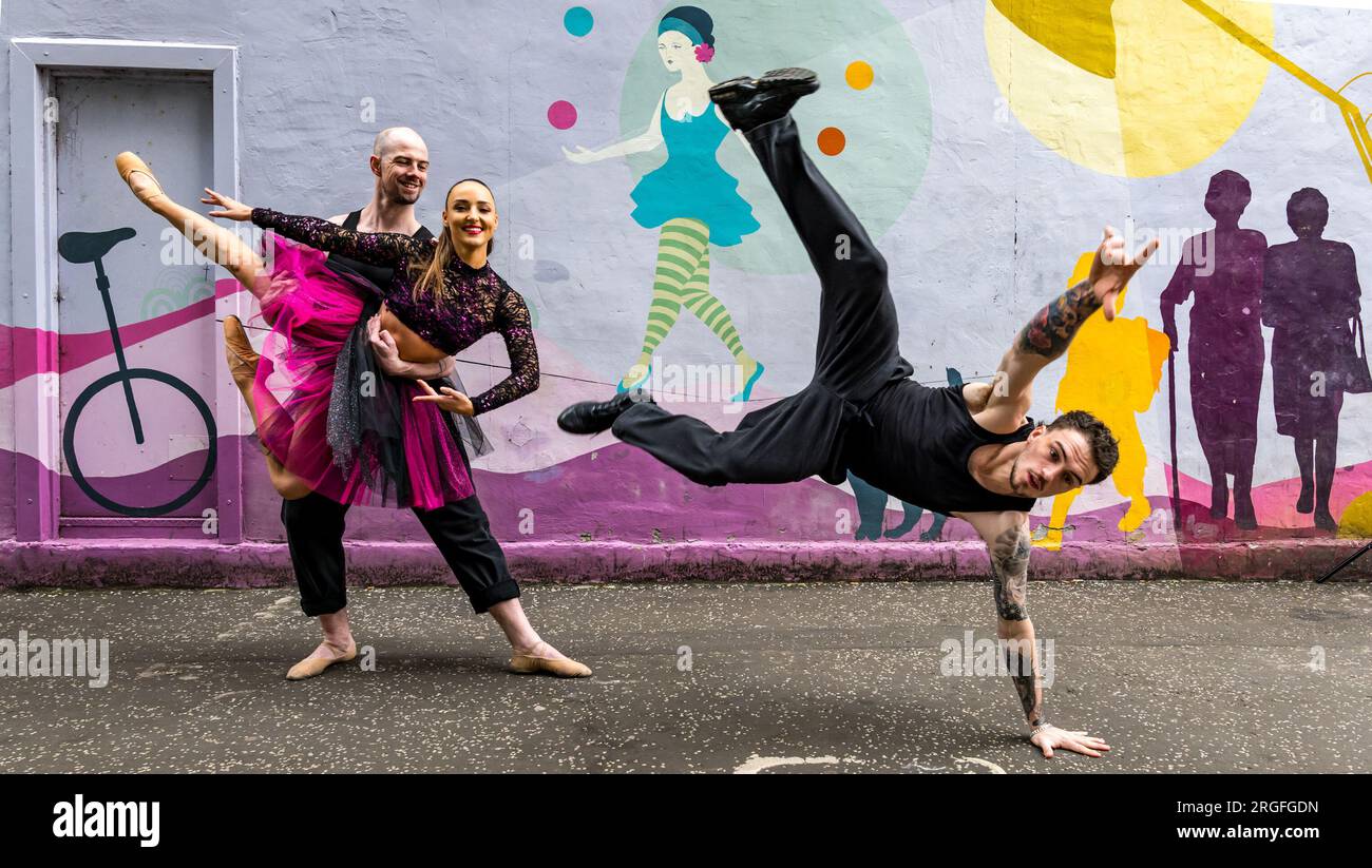 Gifford Park, Edinburgh, Scotland, UK, 09 August 2023. Beats on Pointe ...