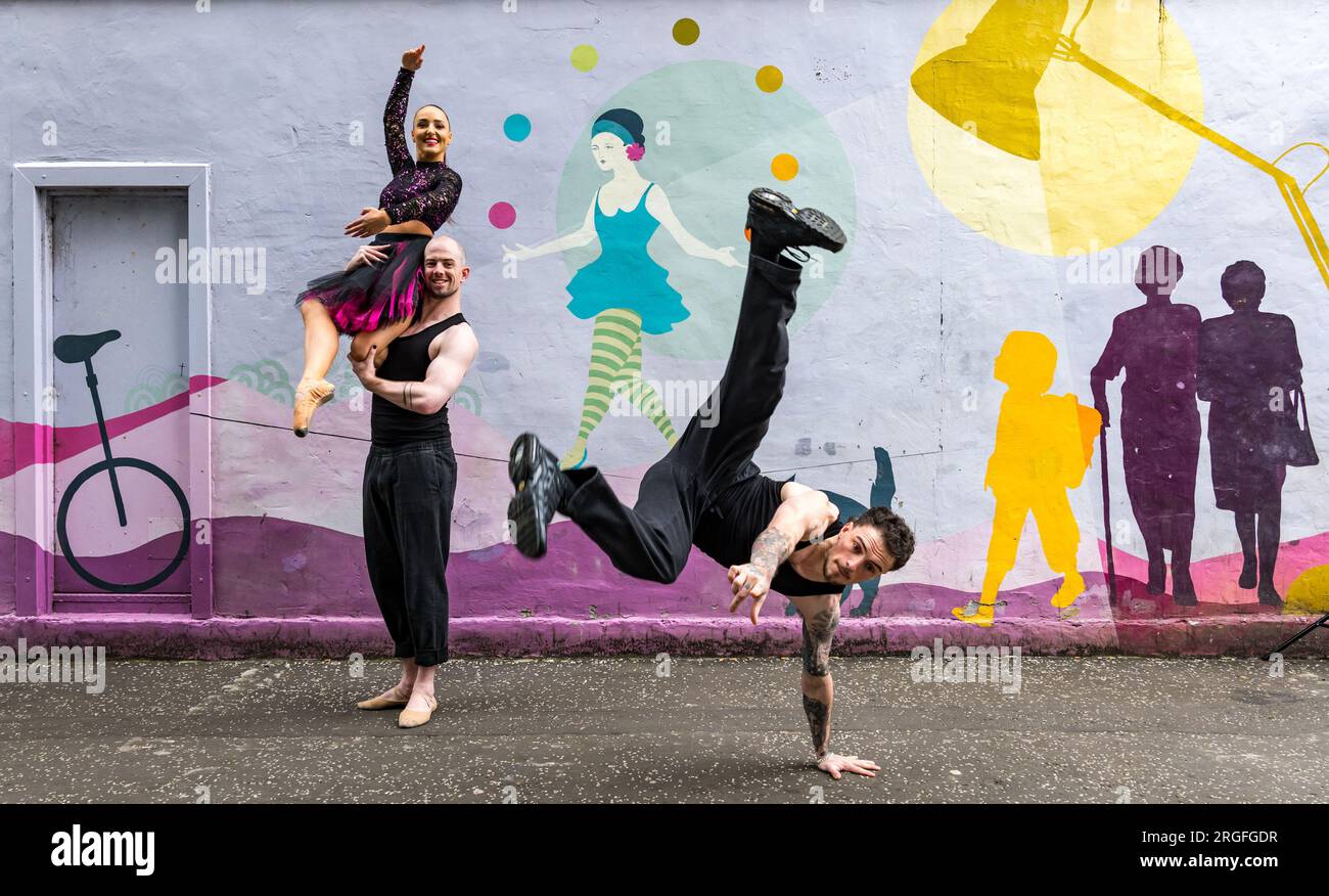 Gifford Park, Edinburgh, Scotland, UK, 09 August 2023. Beats on Pointe ...