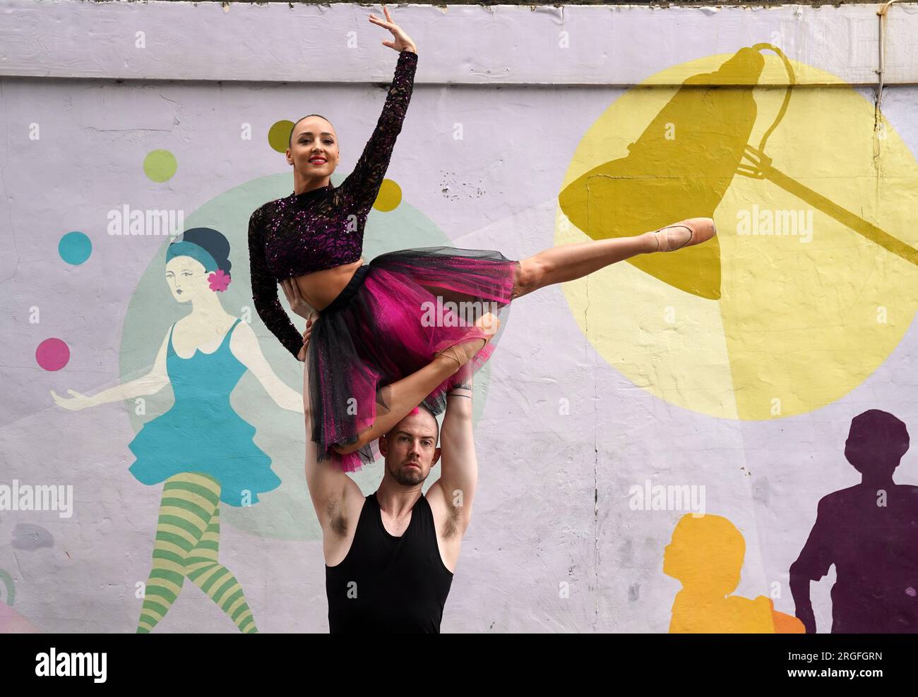 Ballet dancers Kealy Fouracre and Tyrone Anthony from from Beats on ...