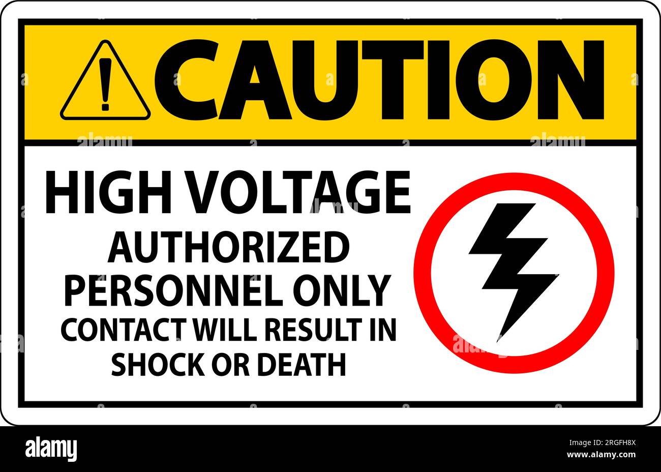 Electrical substation danger death sign Stock Vector Images - Alamy