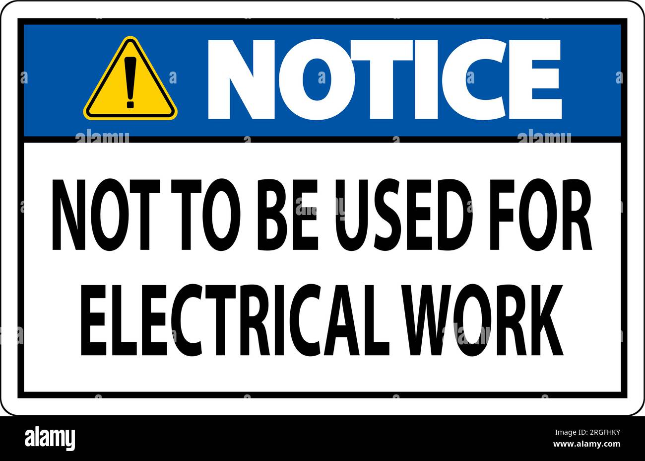 Dangerous electrical area Stock Vector Images - Alamy