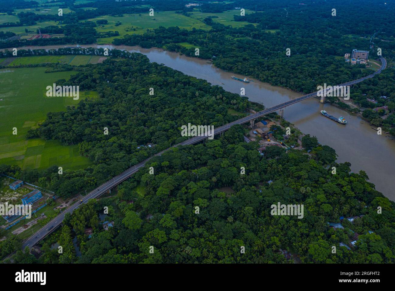‘Fifth Bangladesh-China Friendship Bridge' popularly known as Gabkhan ...