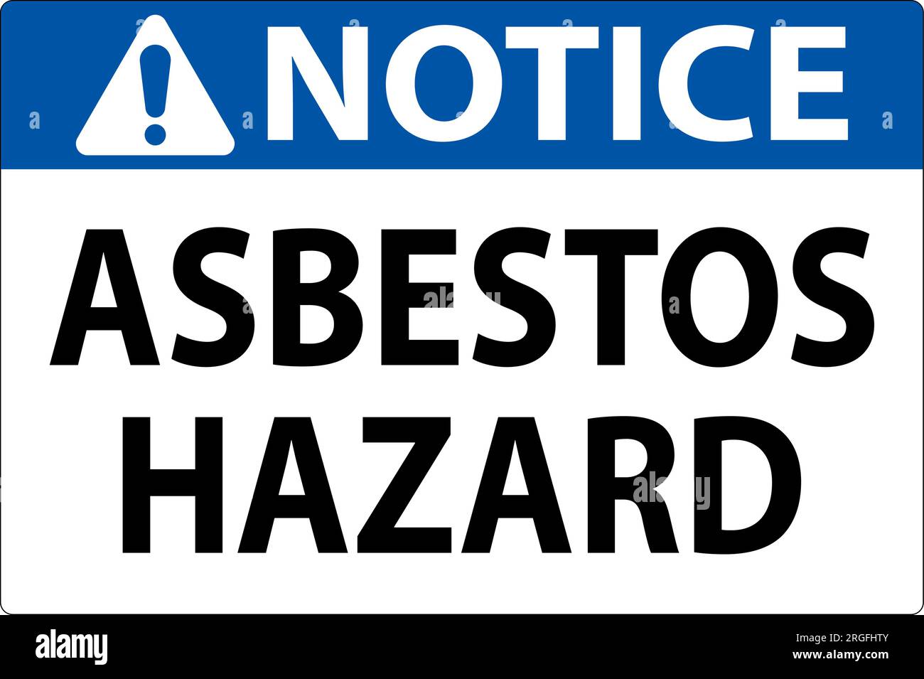Asbestos Notice Signs Asbestos Hazard Area Authorized Personnel Only ...