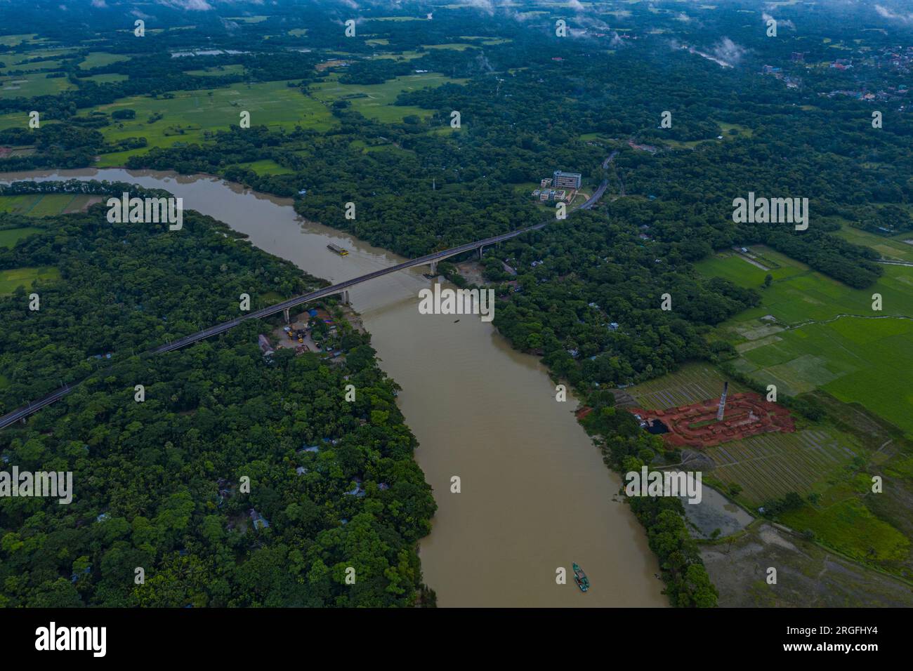 ‘Fifth Bangladesh-China Friendship Bridge' popularly known as Gabkhan ...