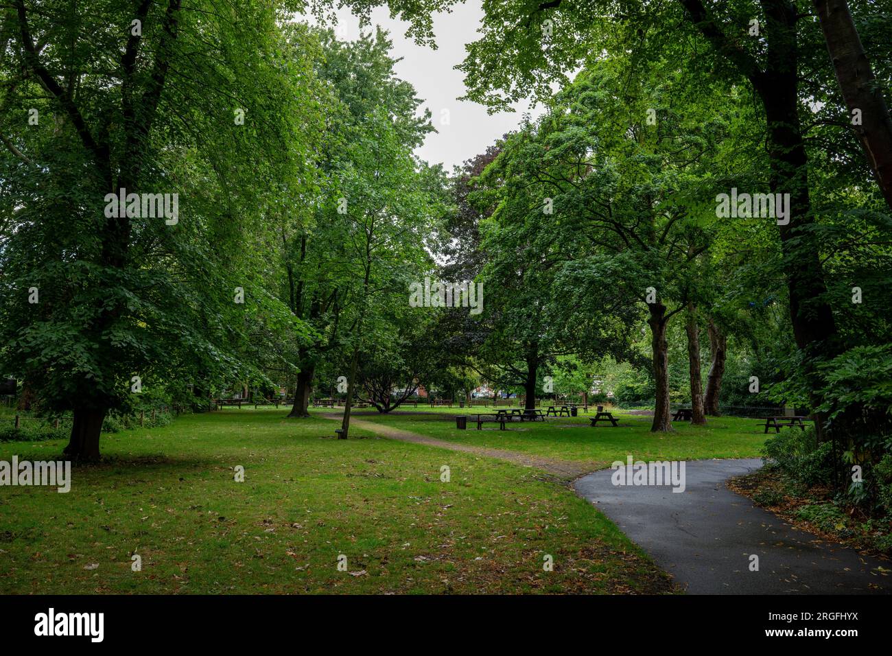 St John's Wood, London, UK: St John's Wood Church Gardens, a public ...