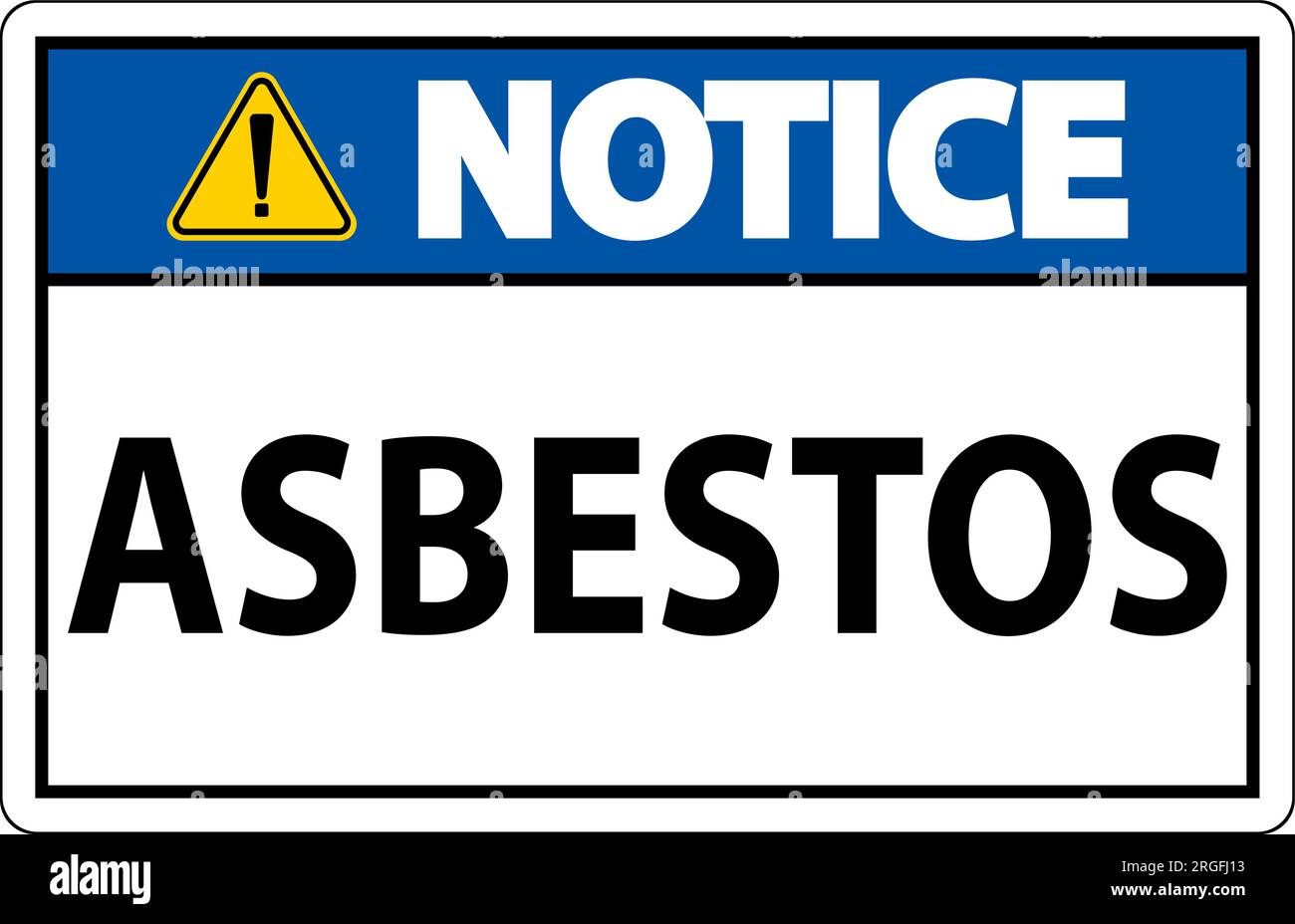 Asbestos Notice Signs Asbestos Hazard Area Authorized Personnel Only ...