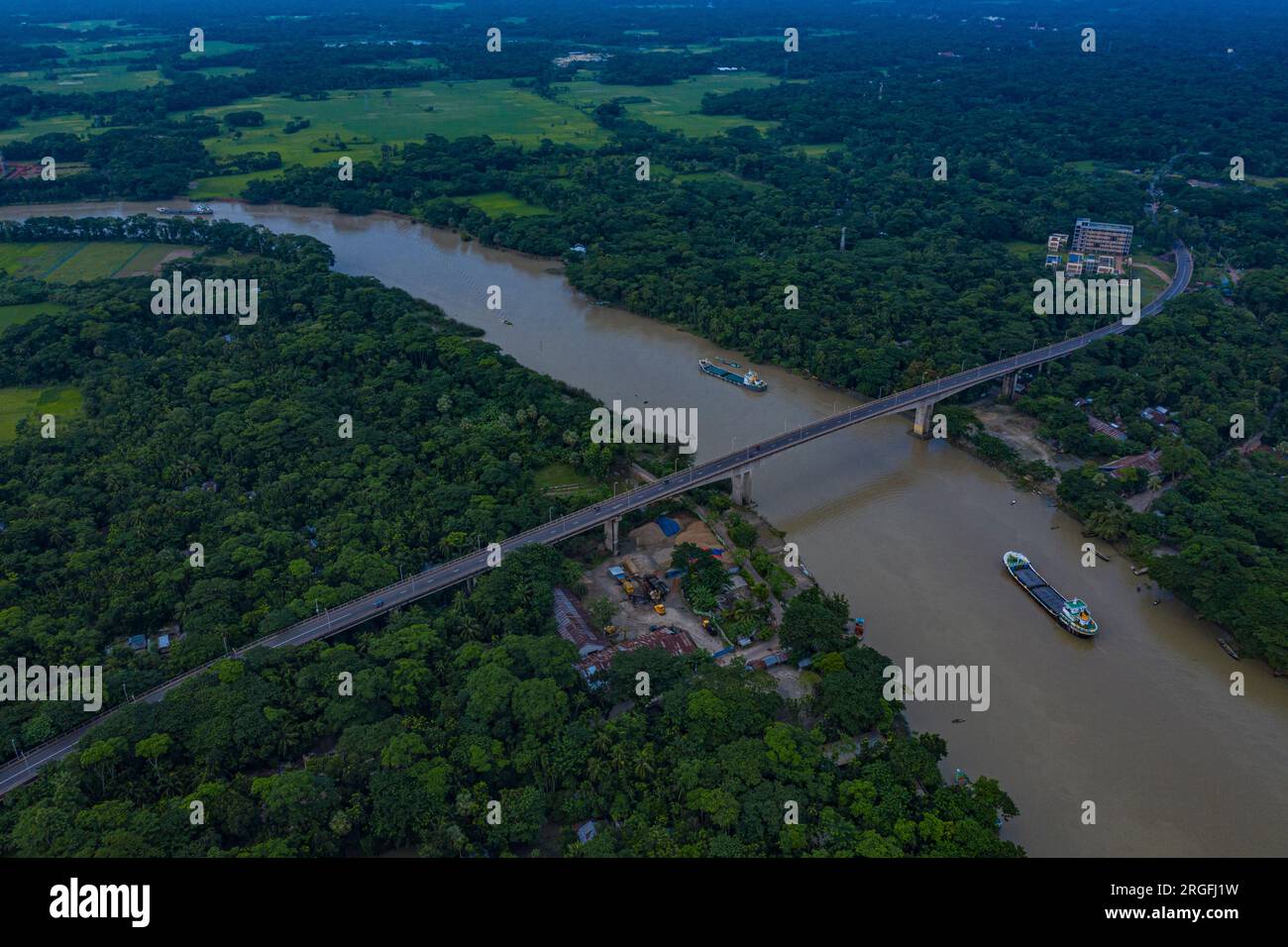‘Fifth Bangladesh-China Friendship Bridge' popularly known as Gabkhan ...