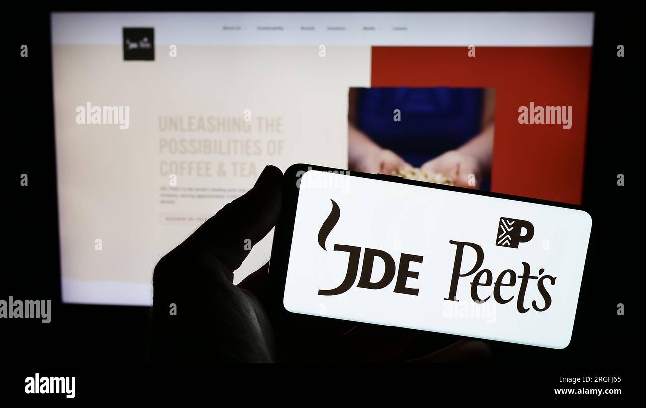 Jde peets logo hi-res stock photography and images - Alamy