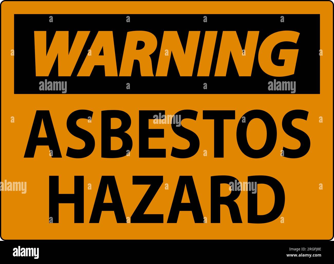 Asbestos Warning Signs Asbestos Hazard Area Authorized Personnel Only ...