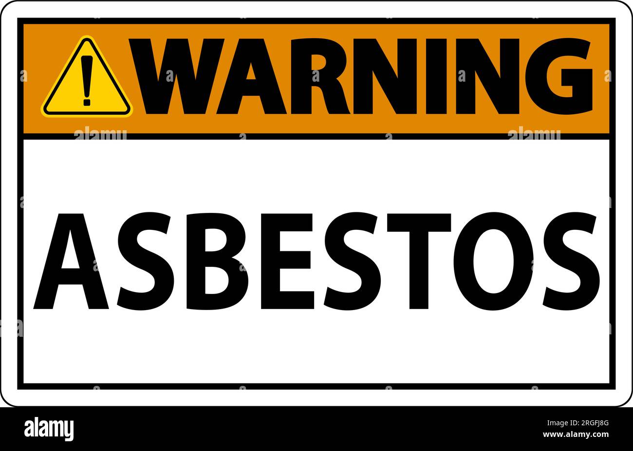 Asbestos Warning Signs Asbestos Hazard Area Authorized Personnel Only ...