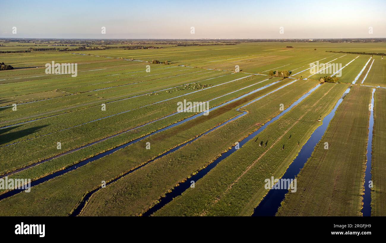 Aerial view dutch countryside traditional hi-res stock photography and ...