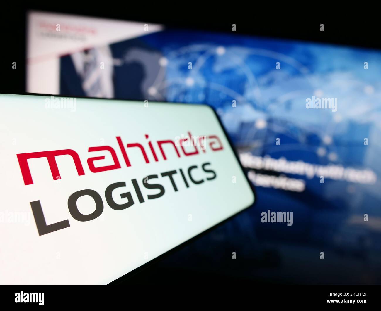 Mahindra logistics logo hi-res stock photography and images - Alamy