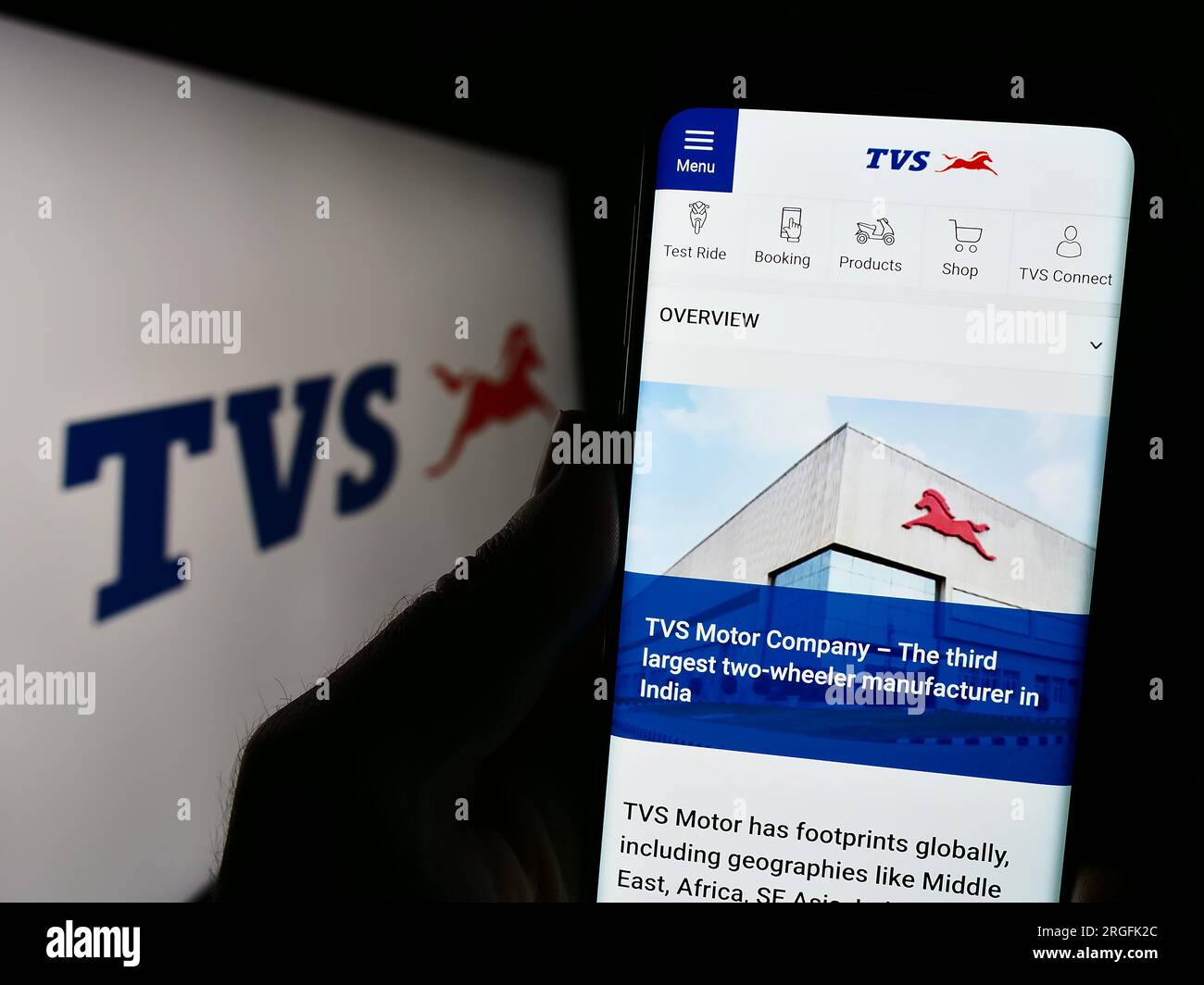 Tvs motor company limited hi-res stock photography and images - Alamy