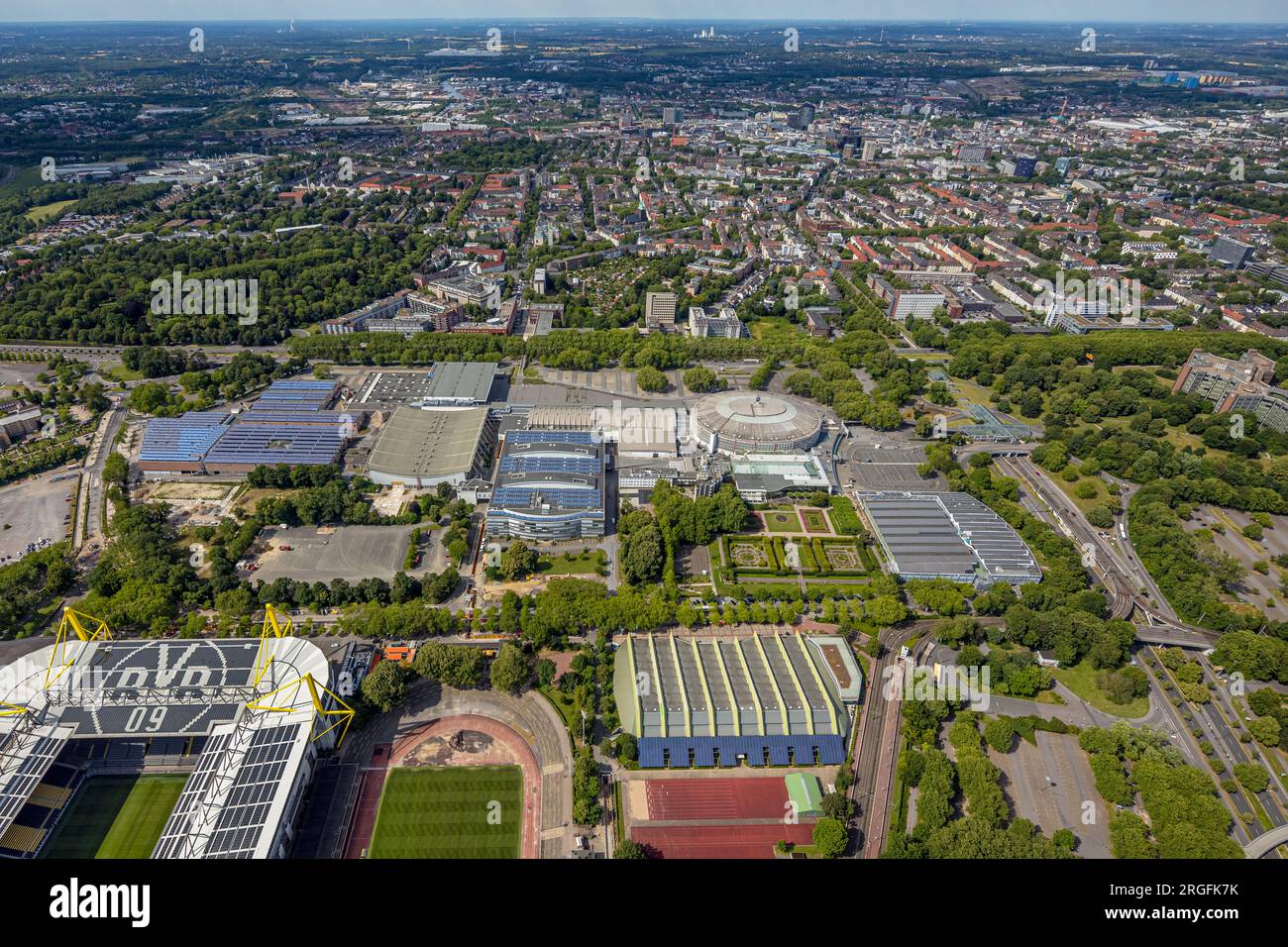 Westfalenenhallen at signal iduna park bvb stadium hi-res stock ...