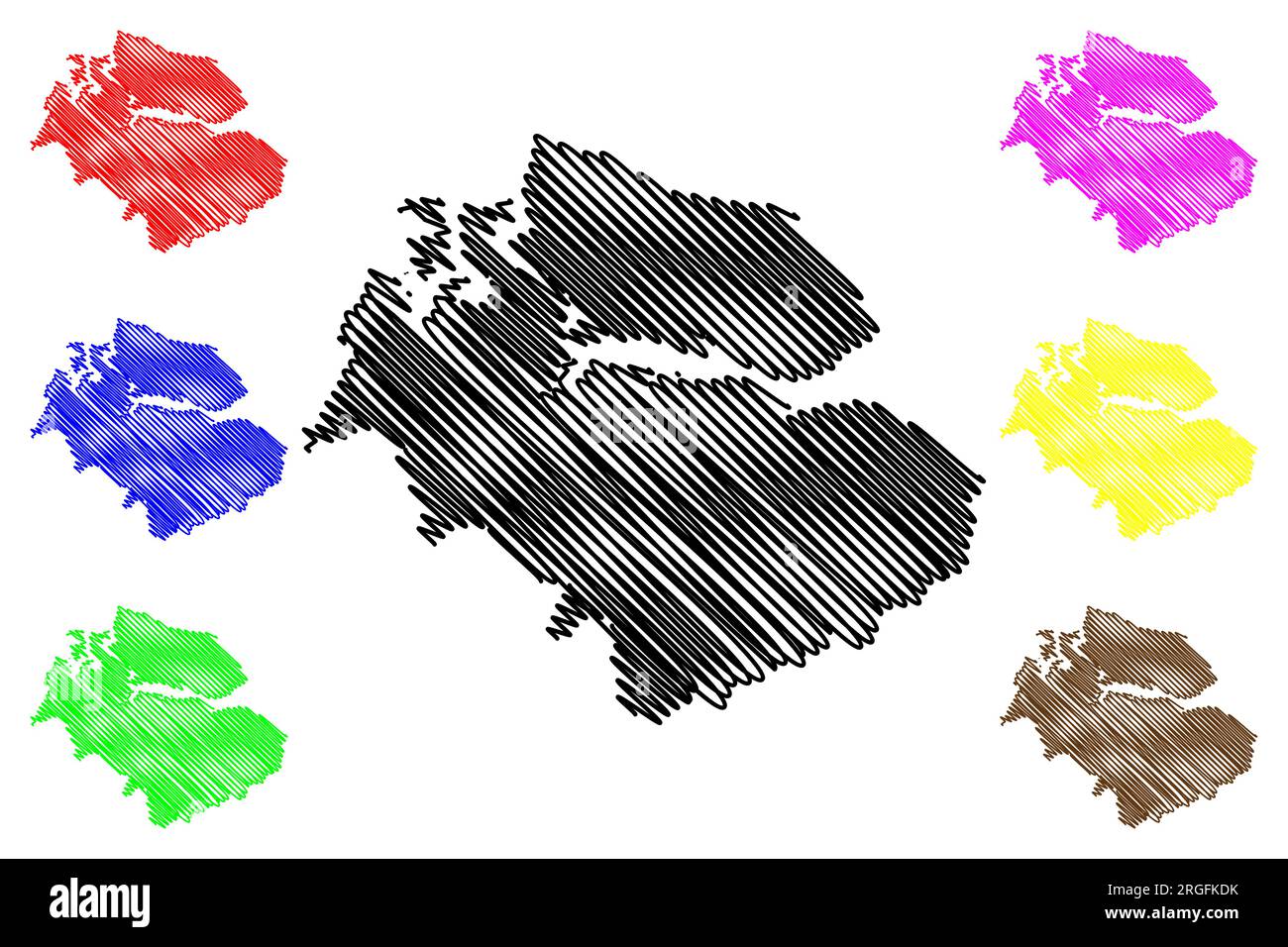 Kent outline map vector vectors hi-res stock photography and images - Alamy