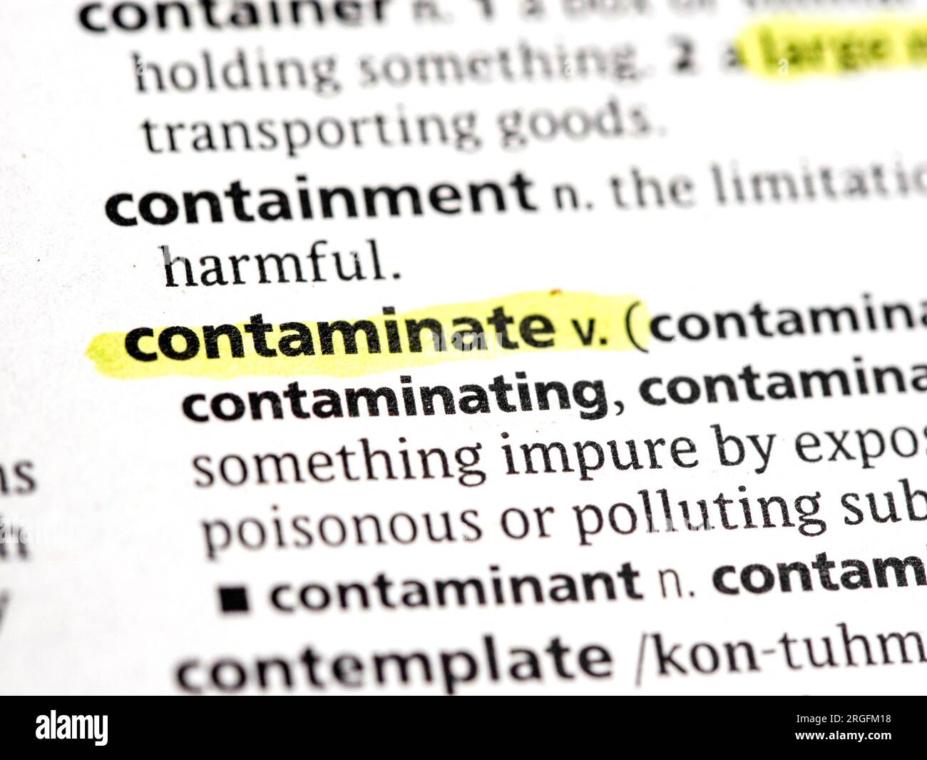 Contaminate with poison hi-res stock photography and images - Alamy