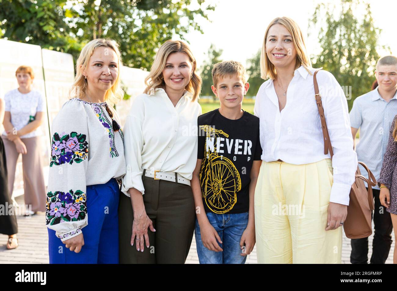 Ukrainian first lady hi-res stock photography and images - Alamy