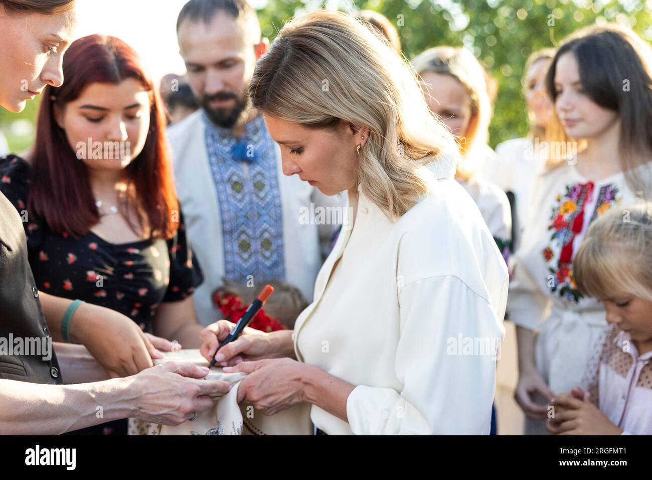 Ukrainian first lady hi-res stock photography and images - Alamy