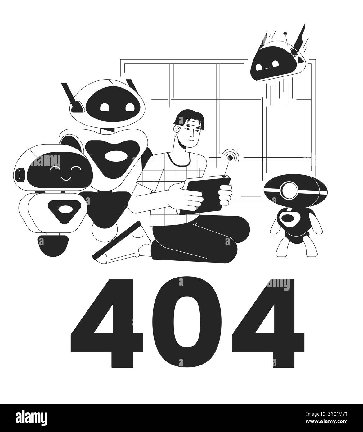 Laboratory robotics Stock Vector Images - Alamy